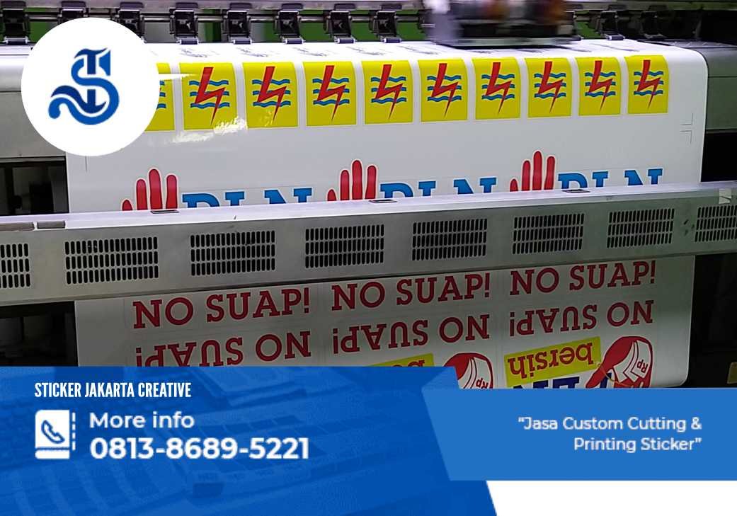 Sticker Jakarta Creative | Jasa Custom Cutting & Printing Sticker